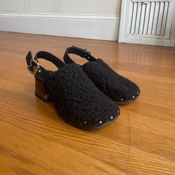 Miista | Shoes | Black Fleece Miista Clogs | Poshmark